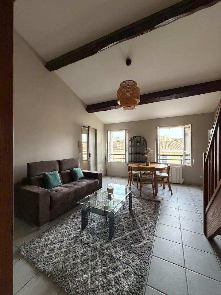 Charmant T2 à 2 Min De Stalingrad-parking Privé - Bordeaux