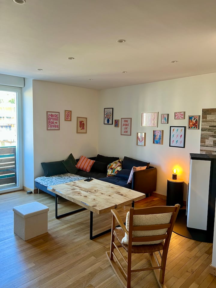 Grand Appartement Chaleureux Au Centre-ville - Gérardmer