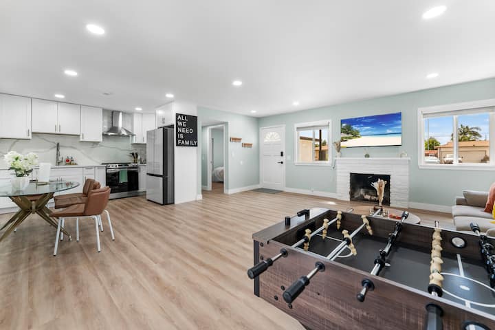 3br Home W Foosball, Yard, Near Disneyland - Anaheim