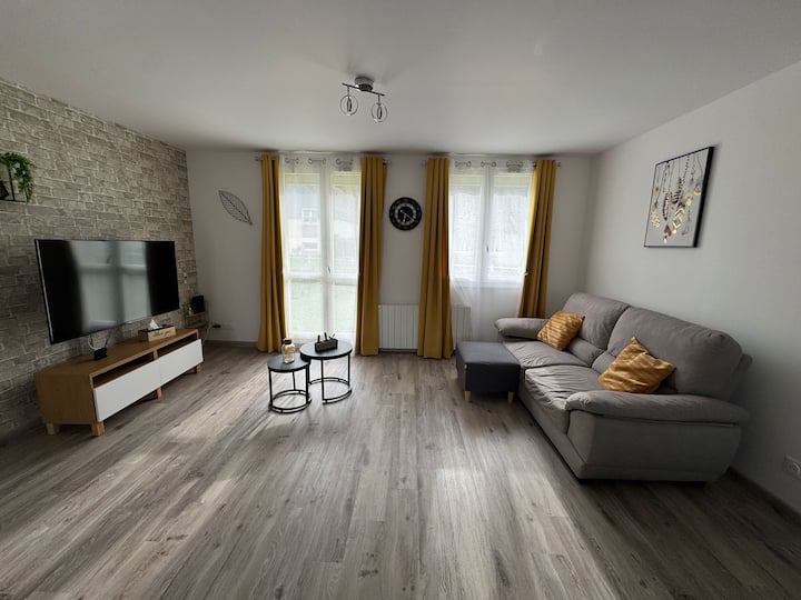Maison Calme à 5 Min De La Mer Veules-les-roses - Plage de Sotteville-sur-Mer