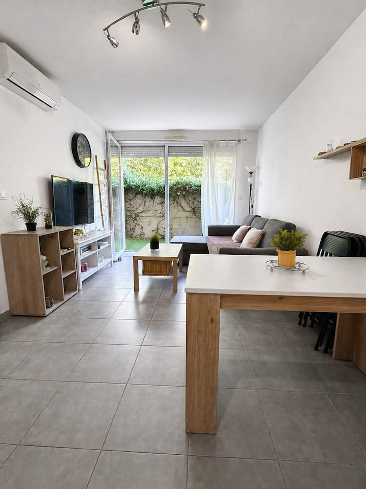 Superbe Appartement Lumineux Avec Terrasse Et Clim - Mauguio