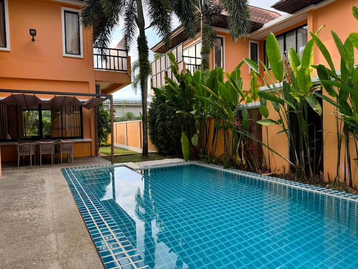 Tropical Boho Villa — стильная 3br вилла - Patong