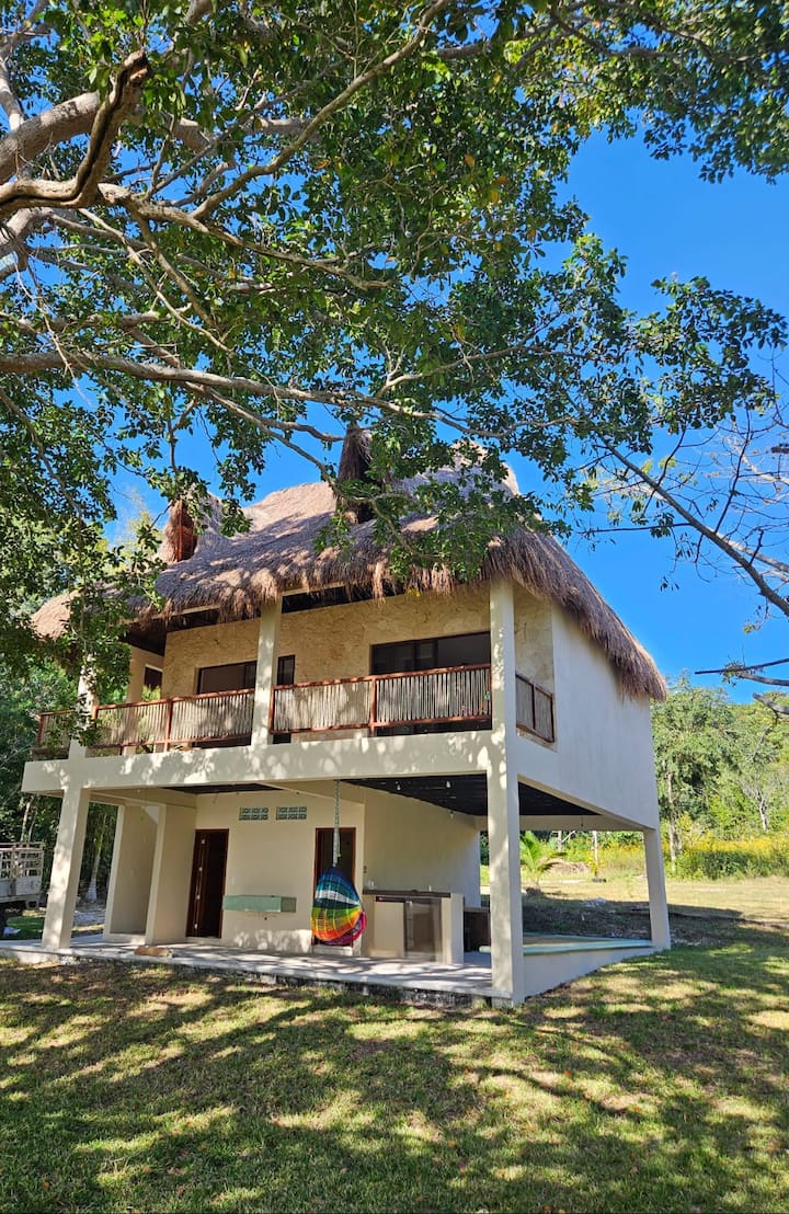 Cabañas Xul-ha Bacalar Q,roo - Corozal, Belize