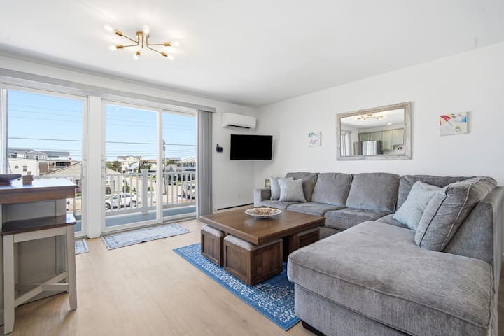 Brigantine Beach Condo Upstairs Unit - Brigantine, NJ