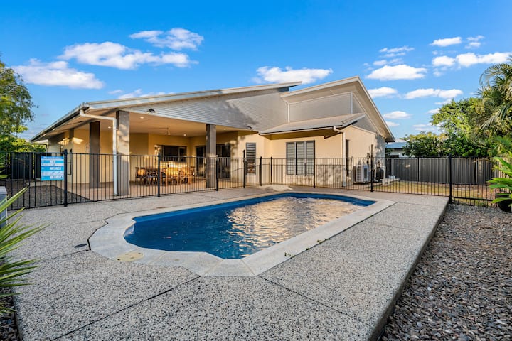 Zen Lotus: Private Pool - Patio - Garage - Yard - Darwin