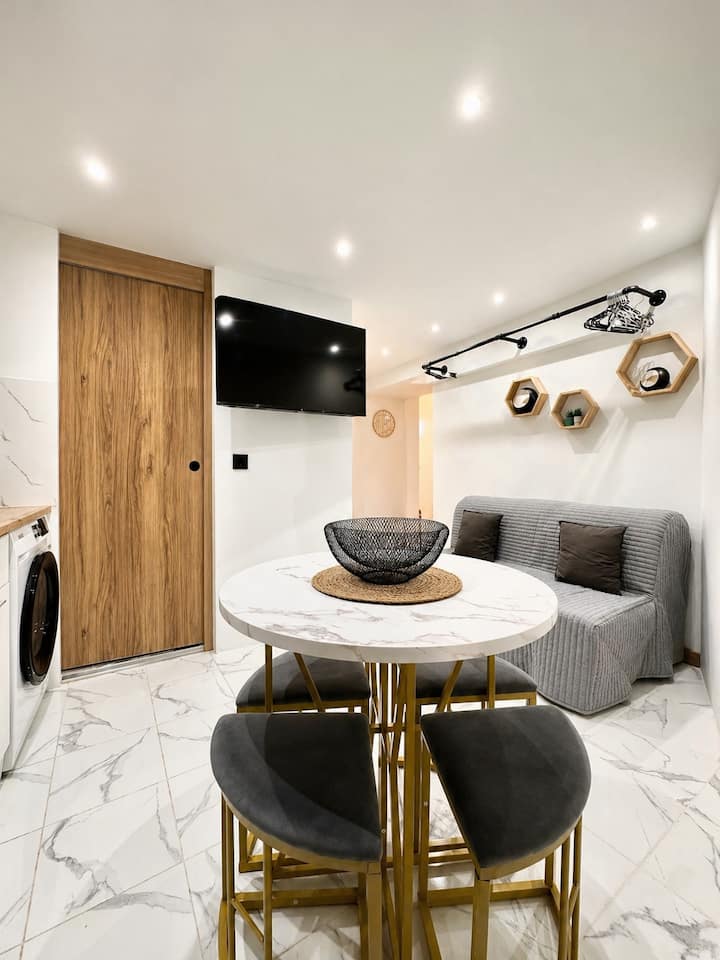 T2 Design & Cosy 28 M2 Rer A à 400m à Pied - Houilles