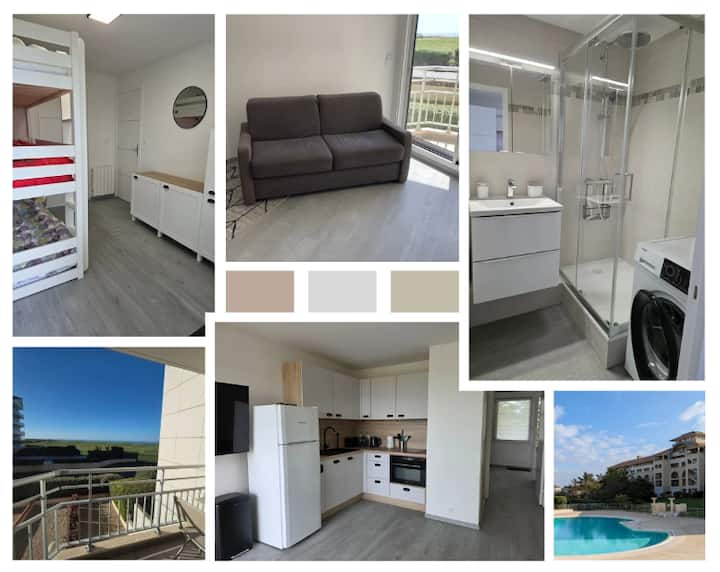 T1 Bis-5 Pers-piscine-parking Privé En Sous Sol - Saint-Jean-de-Monts
