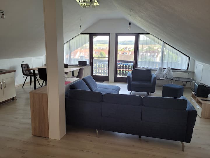 Haus Bergblick Für Gruppen Bis 6 Personen - Nördlingen