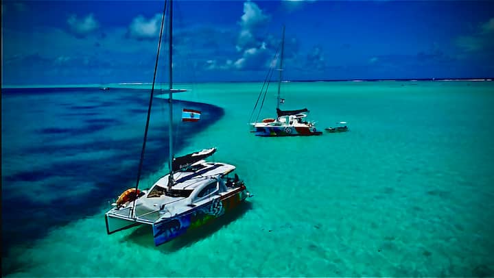 Home Boat Bora Bora Lagoon - Bora-Bora