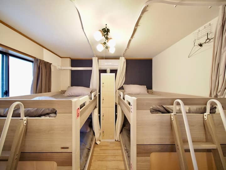 Yes Hostel – 8person Bunk Room・ Private Bathroom - Kobe