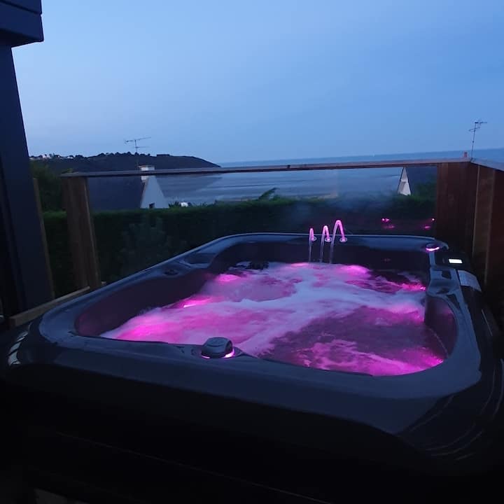 Maison Vue Mer Avec Jacuzzi, Terrasse Plein Sud. - Saint-Brieuc