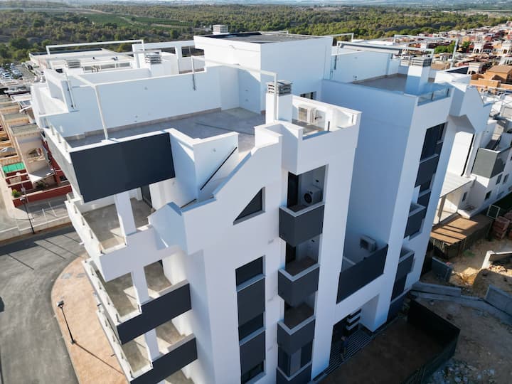 Luxury Apartment With Best Sunset View, Pool & Gym - Cabo Roig