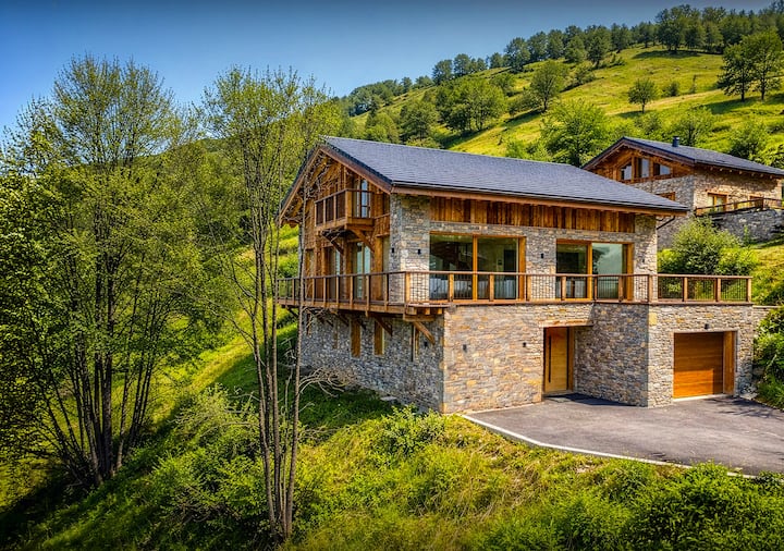 Chalet Moderne Et Lumineux Avec Sauna Et Terrasse - Les Menuires