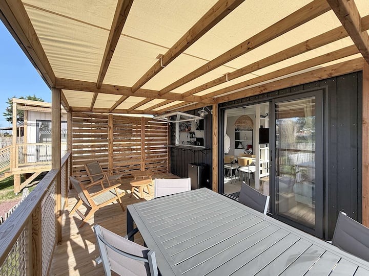 Beach House - 6 Pers, Piscine Chauffée - St-pair - Jullouville