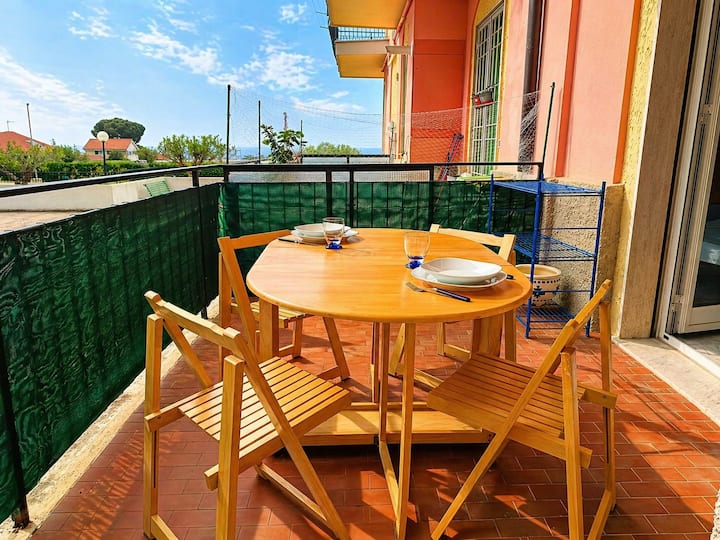Hostdomus - Poolside Studio With Pool - Ceriale