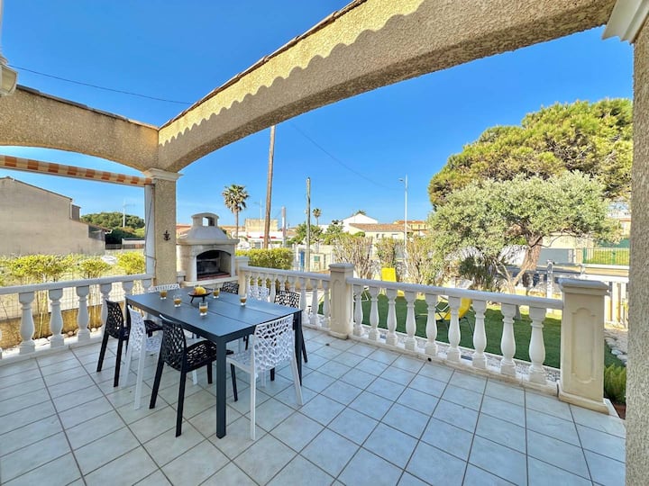 Villa T3 Avec Studio Indépendant Proche Port - Valras-Plage