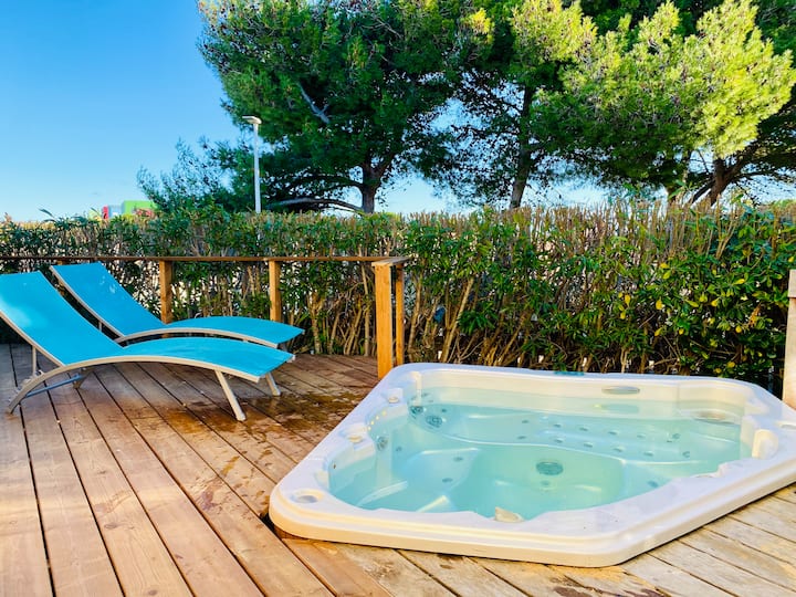 Villa & Spa Privé, Proche Plage #Demeure Insolite - Gruissan
