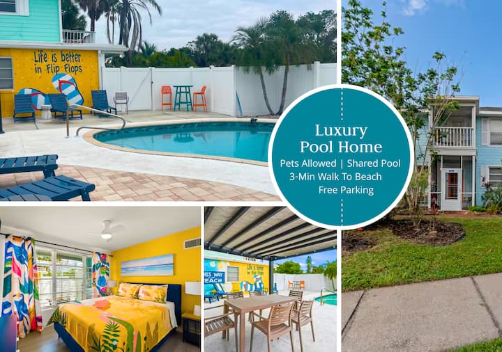 Walk To The Beach | Osprey Villa | Siesta Key - Siesta Key, FL
