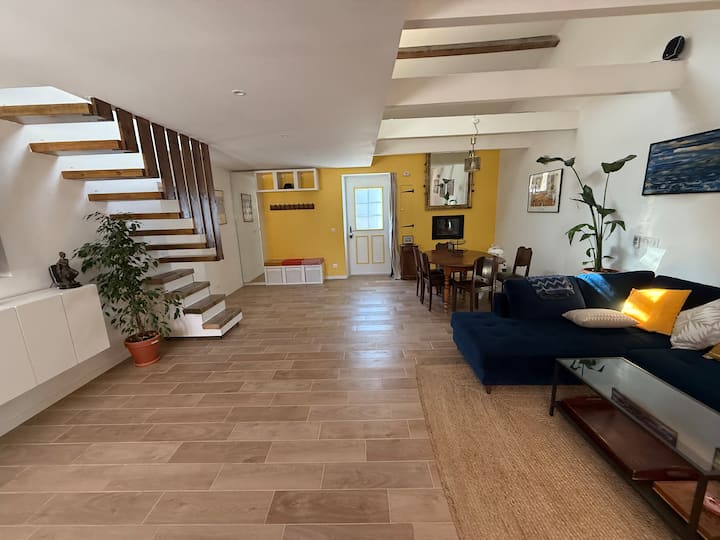 Charming Townhouse With Big Garden And A/c - Cognac