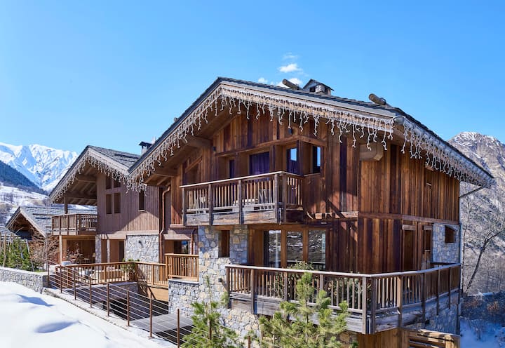 Luxueux Chalet 5* Avec Jacuzzi Alpes 3 Vallées - Les Menuires