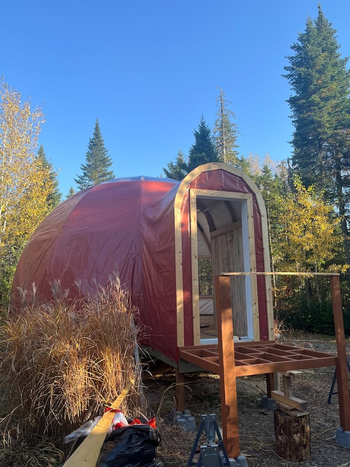 Tente Igloo  Panoramique - Chez Mel & Nico - Shawinigan