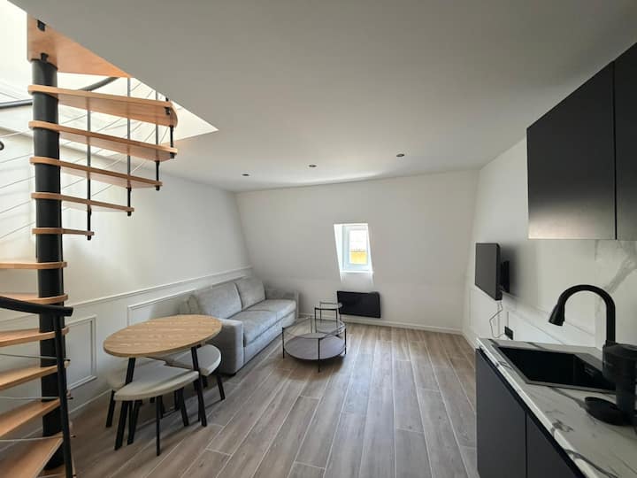 Duplex Moderne Hyper-centre Tout à Pied - Thonon-les-Bains