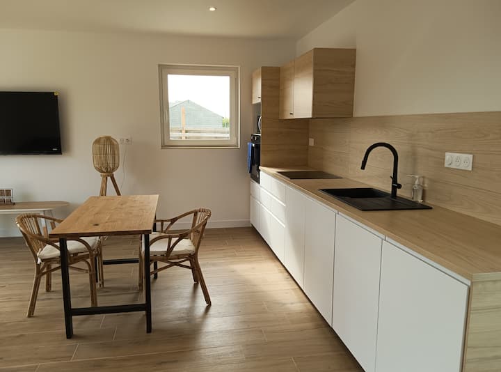 Bulle Marine, Maison Neuve En Bois, Mer Et Spa. - Roscoff