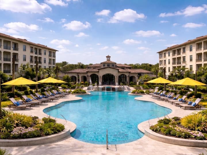 * *New Stylish Retreat•6 Min Airport•pool•shopping - Orlando
