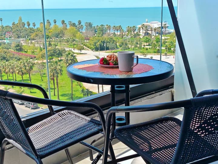 Solis Cozy Sea View Studio • 3 Min To Coast - Batumi