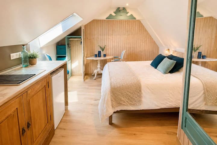 Studio James Style Cabane Chic Grand Lit - Parking - Baie de Somme