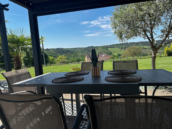Maison Au Calme Avec Vue - Belvès
