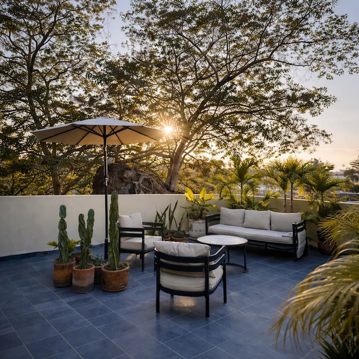 Suite Familiar|planta Baja|2 Cuadras De La Playa - Los Ayala