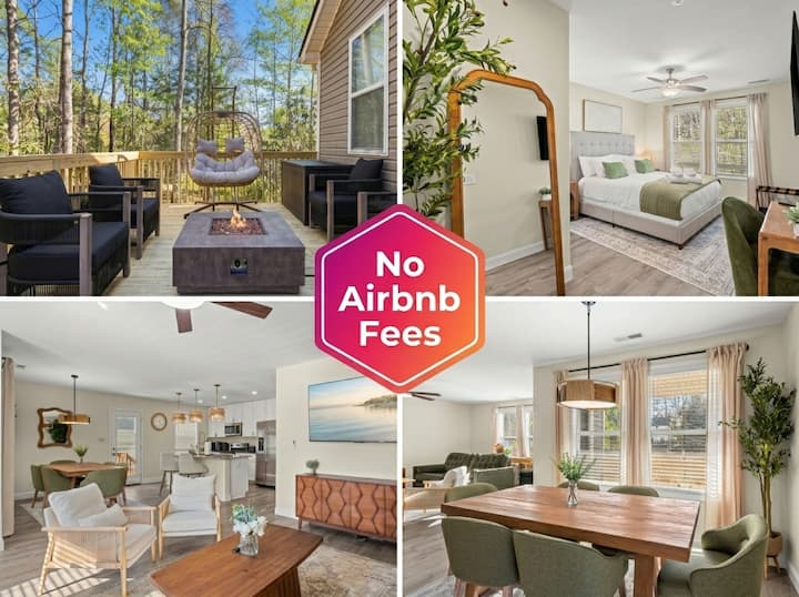 ️ Black Mtn 3br House - Private Yard W/ Mtn Views - Black Mountain, NC