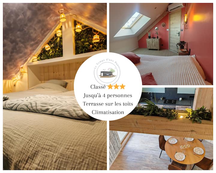 La Cabane Appartement Classé 3* Jusquà 4 Personnes - Metz