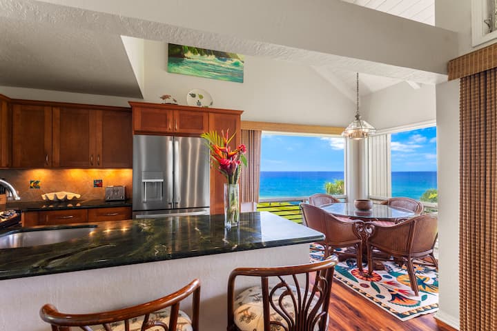Pali Ke Kua #231 Serene Ocean Views, Walk To Beach - Kepuhi Beach, HI