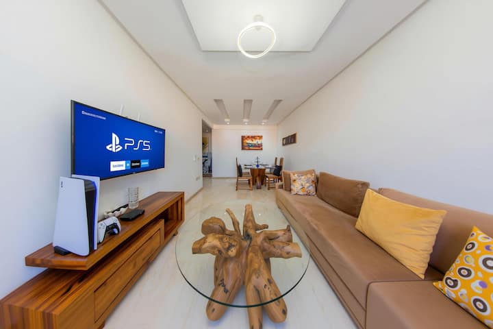Appartement Luxe à Guéliz | Piscine & Ps5 - Marrakesh