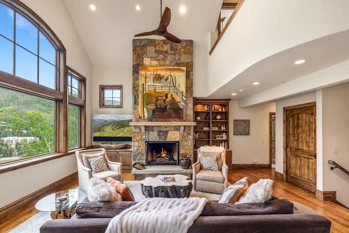 Luxury West Vail Duplex - Multi-level Living Areas - Vail, CO