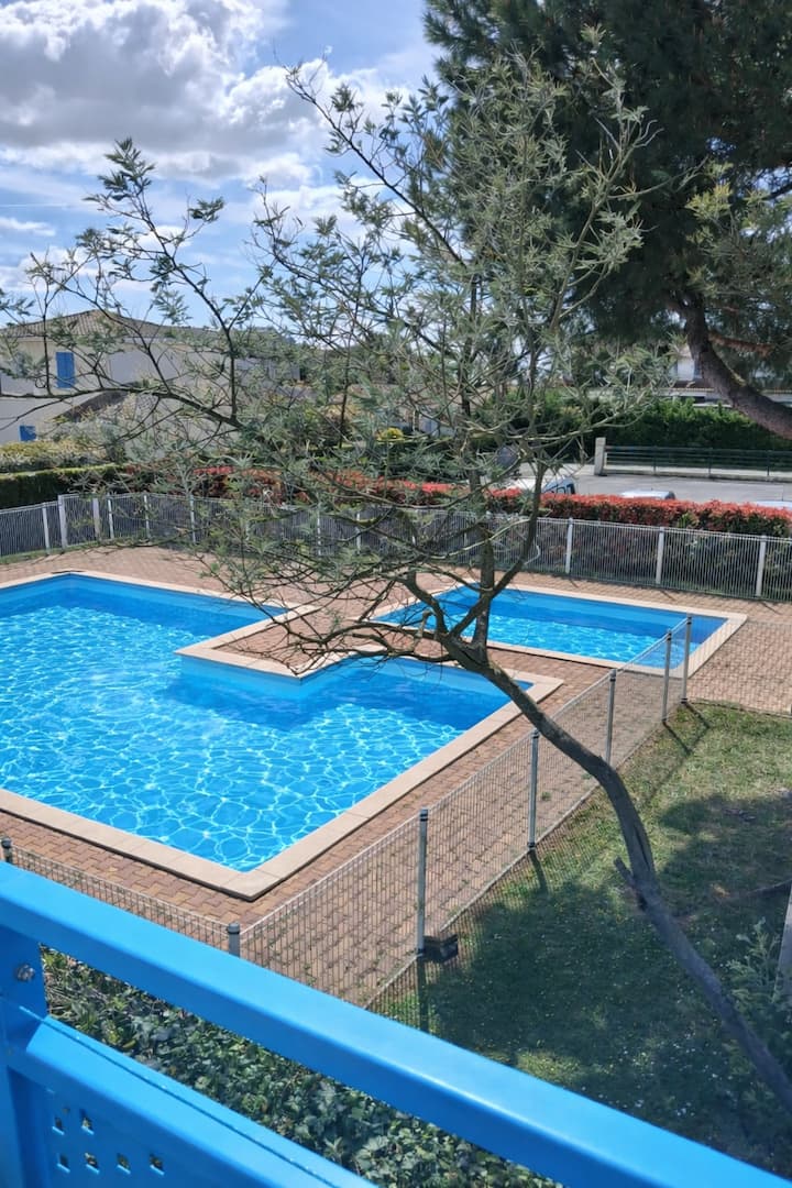 Appartement Les Palatines, Piscine, 300m Plage - Saint-Palais-sur-Mer