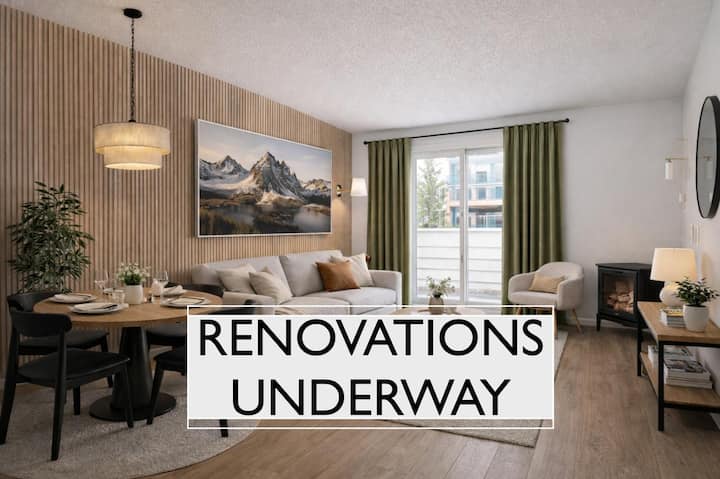 Charming Alpine Condo - Heated Pool & Hot Tubs - 캔모어