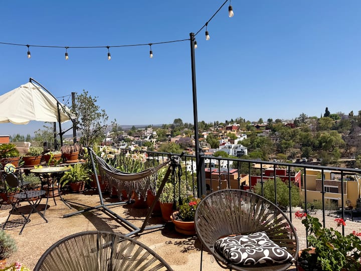 4br Designer Estate: Private Parking + Pool & Ac - San Miguel de Allende