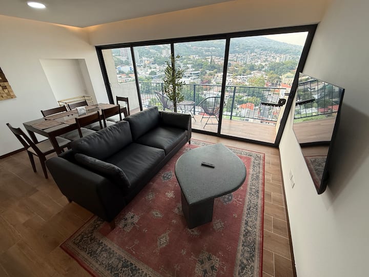 Modern 3brm Apt: Rooftop Pool & Exclusive Views - El Salvador