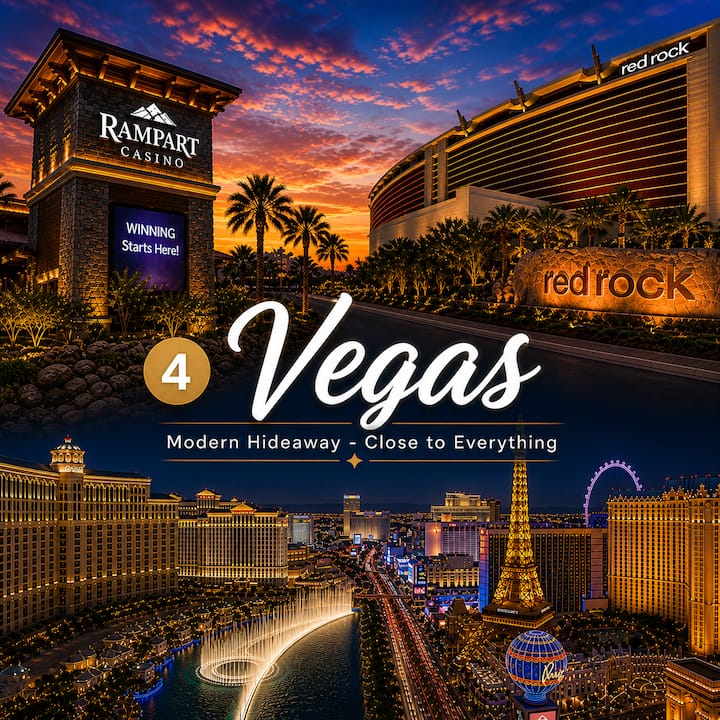 4 Vegas Modern Hideaway-close To Everything - Las Vegas