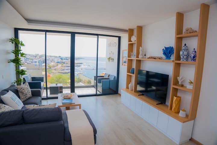 Coastal Waves Ocean Views & Rooftop Pool In Praia. - Praia