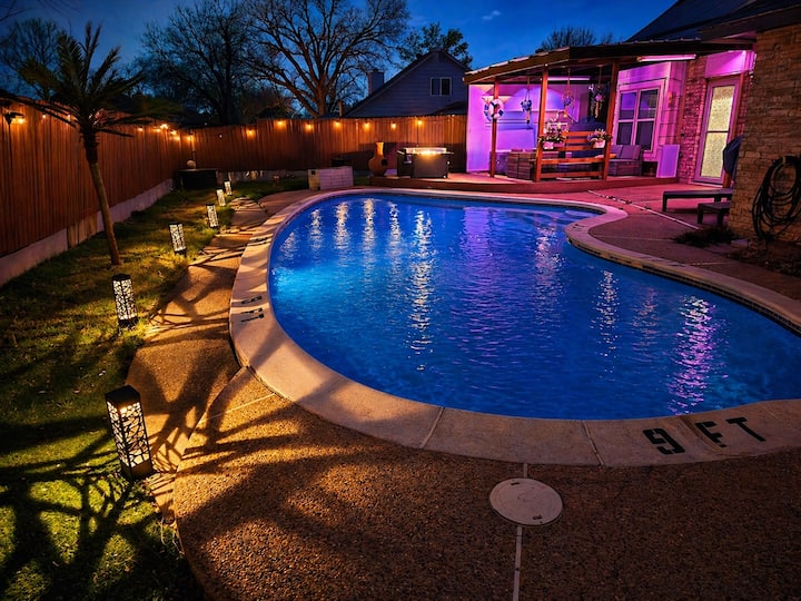 4br Pool House Near Dallas Fifa Stadium & Airport - Grand Prairie, TX