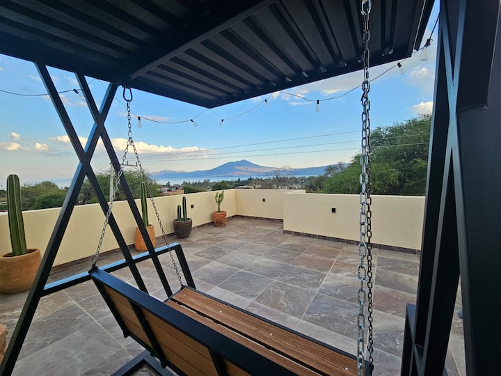 Casa Con Roof Privado Y Vista Al Lago - Jocotepec