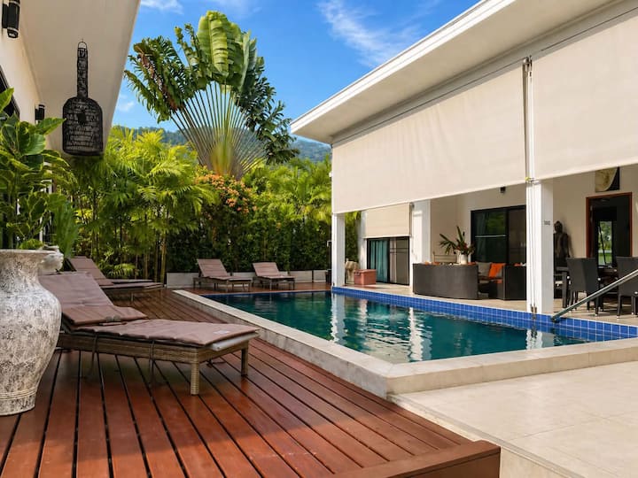 Villa 4 Chambres Avec Piscine Privée Calme - Ko Samui