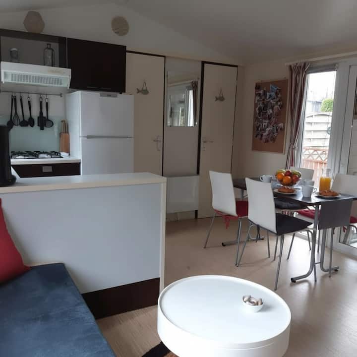Mobil-home Dans Camping Résidentiel - Loctudy