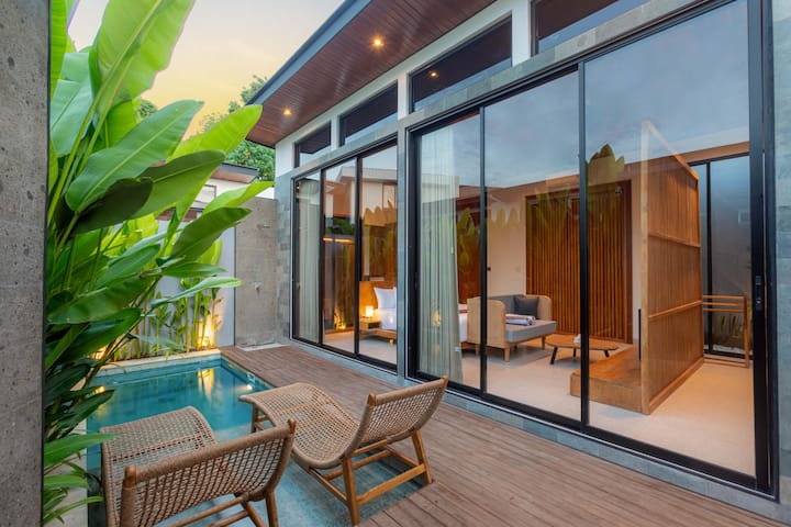 Honeymoon Villa With Private Plunge Pool - Canggu