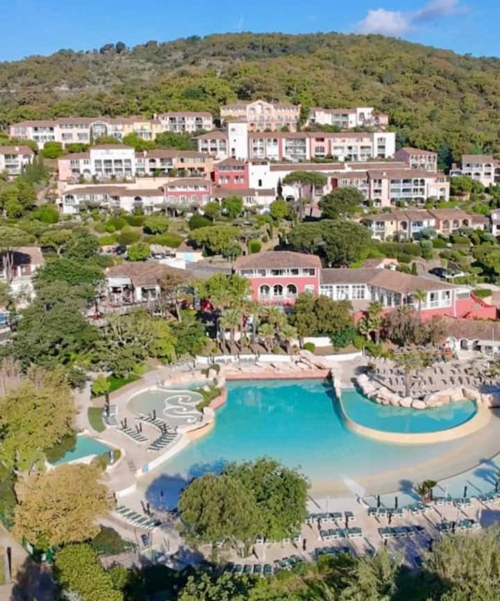T2 Climatisé Avec Jardin Aperçu Mer - Grimaud