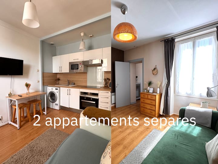 2 Appartements Centre-ville – Jusqu’à 4 Pers - Fontainebleau